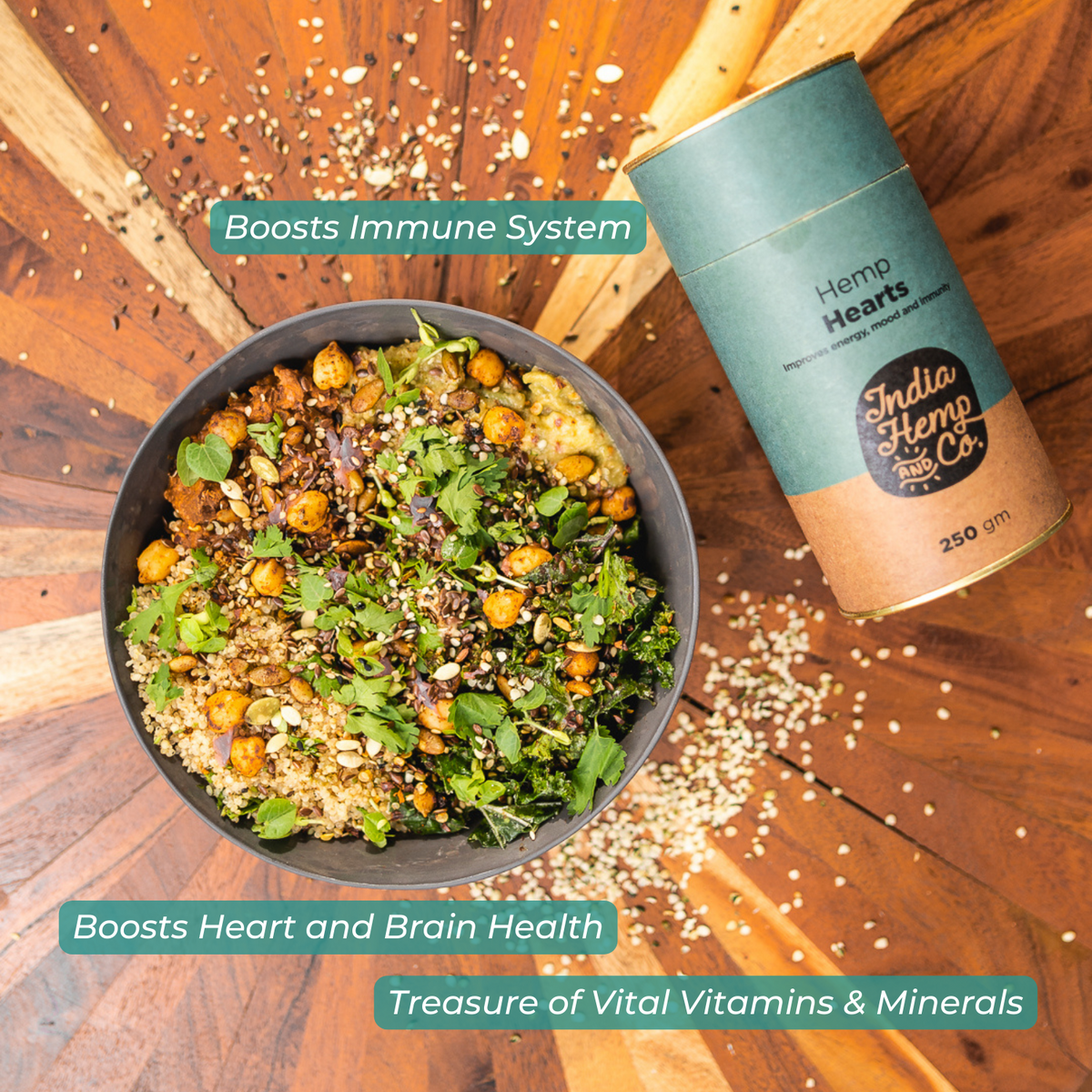 Buy Healthy Hemp Snacks Online in India | Hemp Heart | Shop Online Now ...