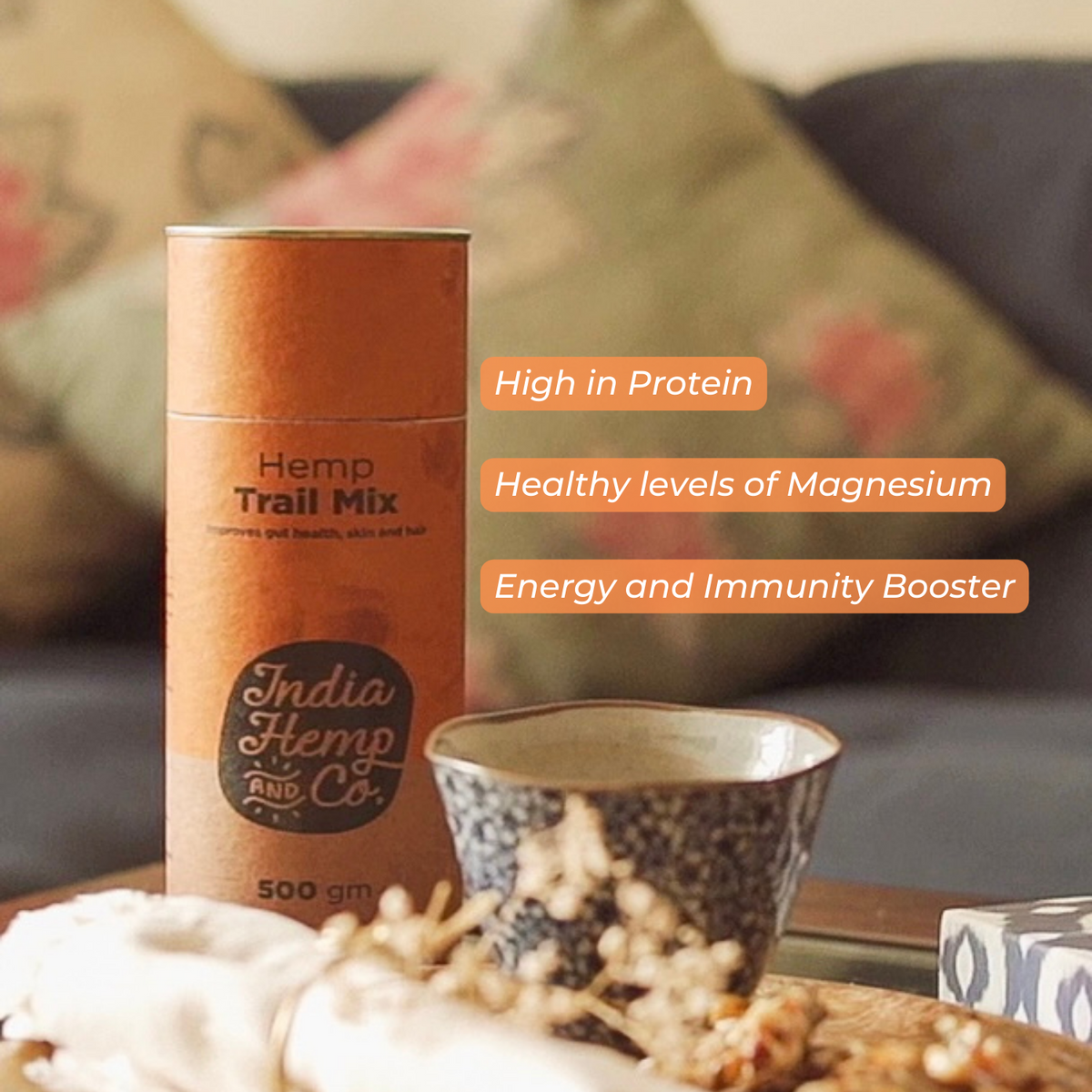 Buy Healthy Hemp Seed Trail Mix Online in India | Hemp Products – India ...